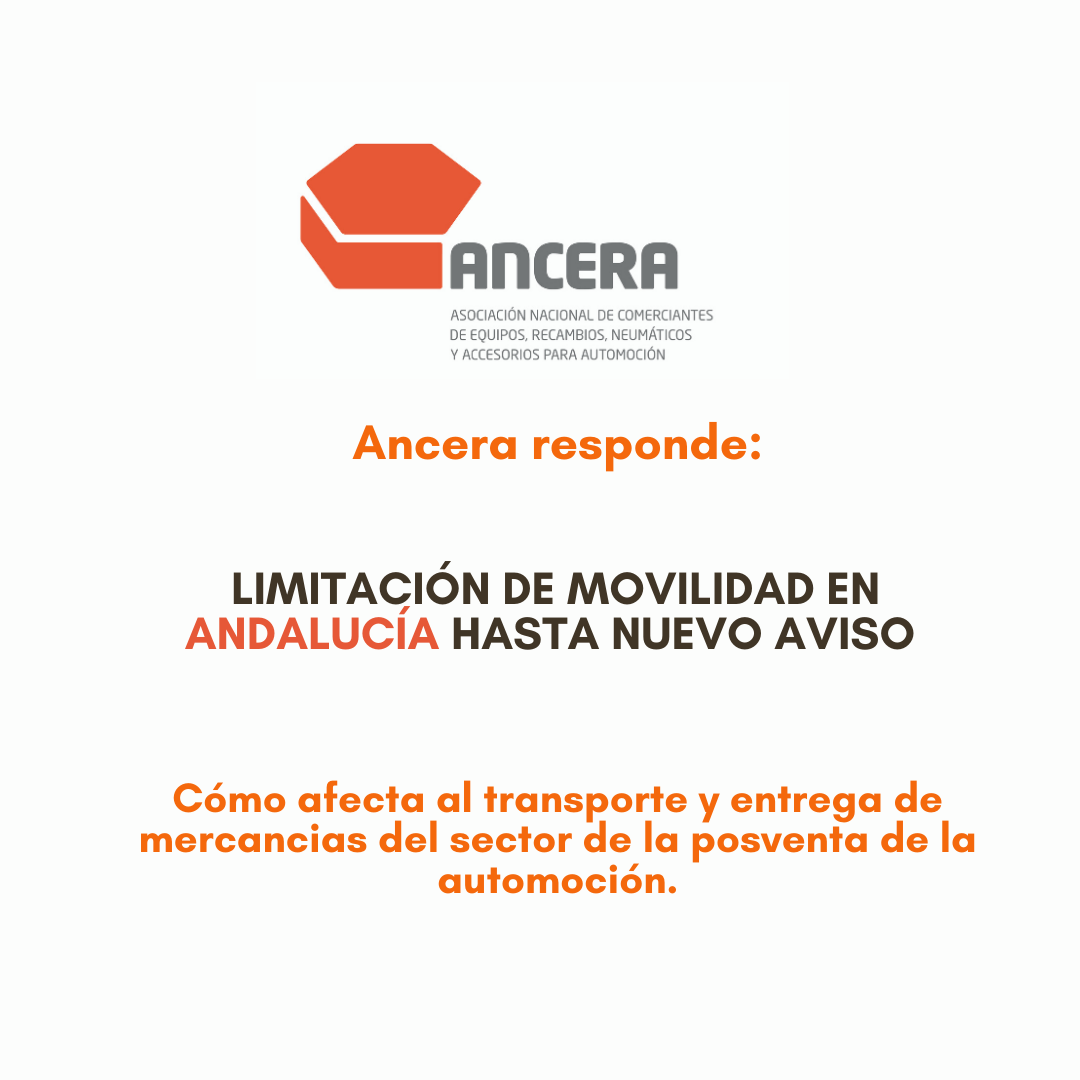 Actualizaciones restricciones de movilidad en Andalucía hasta nuevo aviso. ¿Se podrá distribuir ...